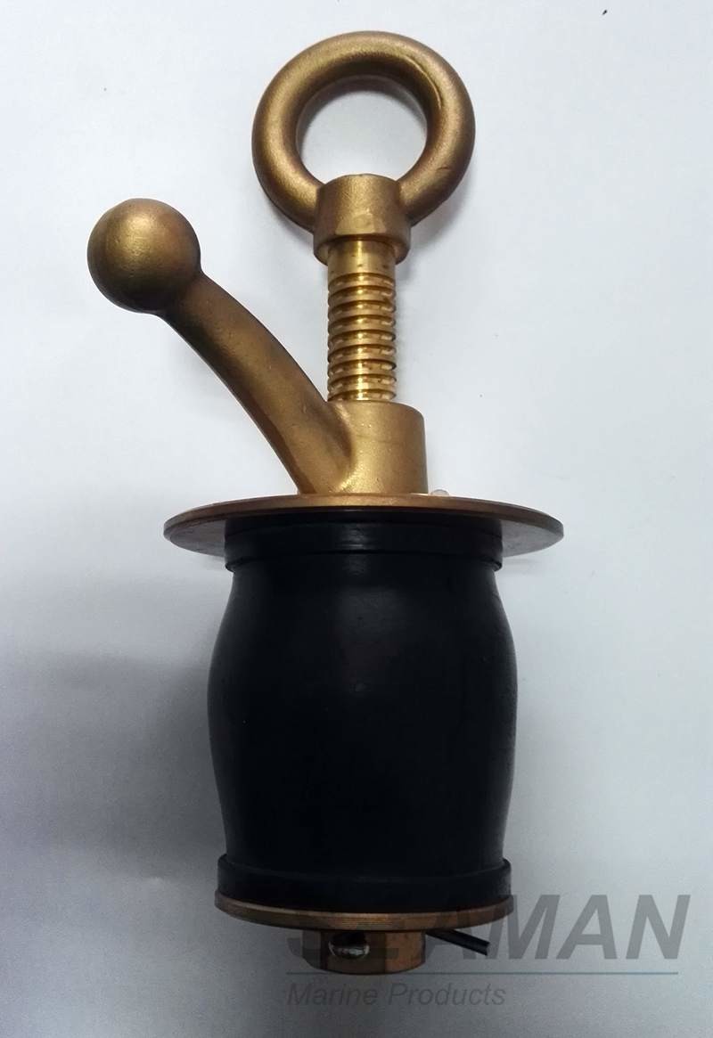 Tomada 65 x 85mm do embornal do bronze do equipamento IMPA 232483 3mm ...